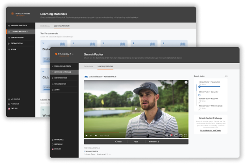 Trackman Golf Portal
